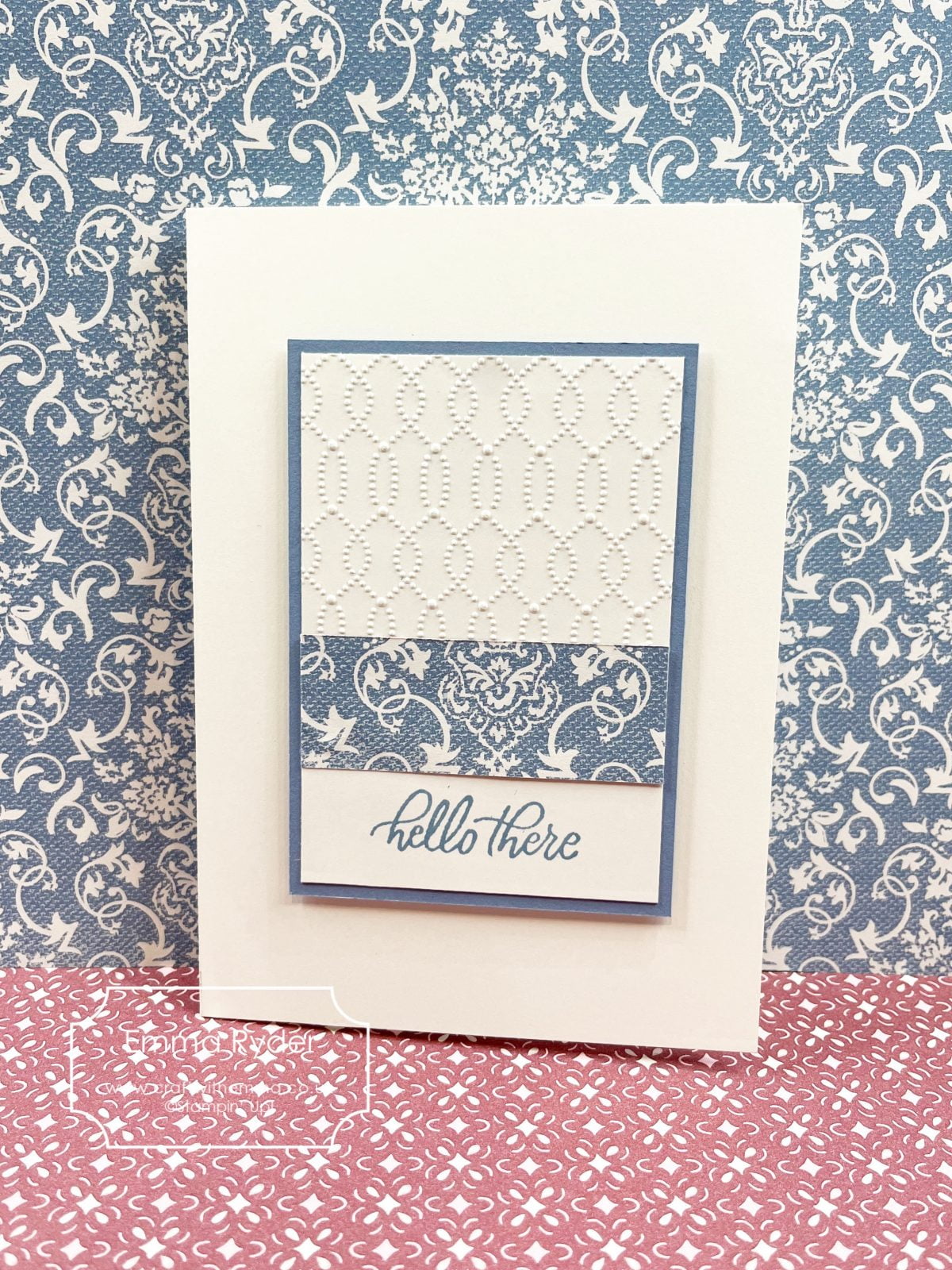 Jan 2024 free tutorial - Craft with Emma